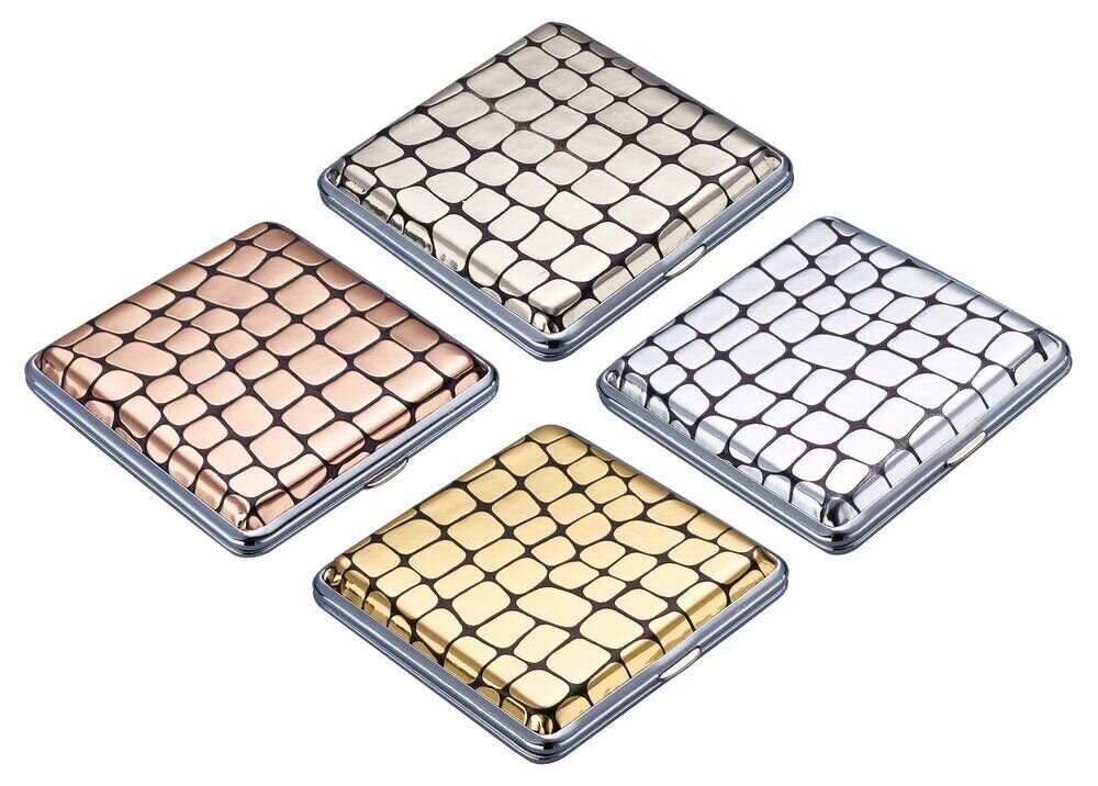 Zigarettenetui Zigaretten Etui Dose Box neue glanz Design Serie mit K ...